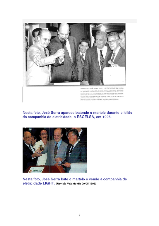 Como Serra e o FHC venderam o Brasil — Conversa Afiada