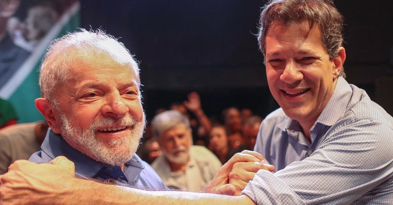 Ex-presidente Lula deseja feliz aniversário a Haddad — Conversa Afiada